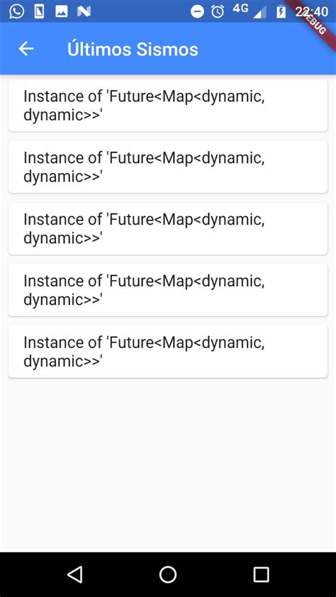 Dart Instance Of Future On Flutter App Stack Overflow