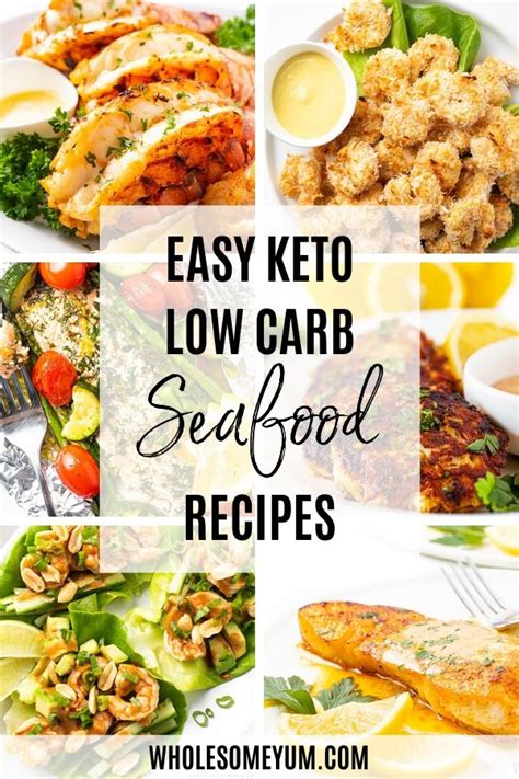 Keto Low Carb Seafood Recipes Wholesome Yum Seafood Low Carb Recipes Dinners Healthy