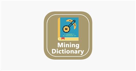 Mining Dictionary Offline En App Store