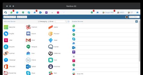 Rambox Cross Platform Messaging App Linuxlinks