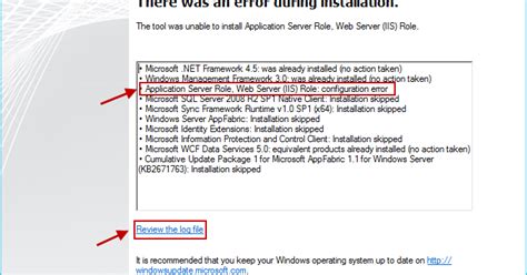 Errors While Installing Sharepoint Server 2013 Pre Requisites On Windows Server 2012 R2