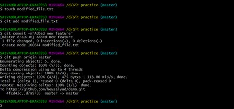 Difference Between Git Commit And Git Push Geeksforgeeks