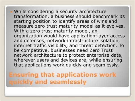 Zero Trust Security Architecture Pptx