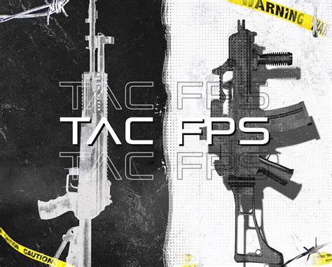 TAC FPS Animated Overlay Shooting Overlays Animated Twitch Overlays Complete Stream Package Made