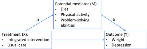 Conceptual Framework For Mediation Analysis Download Scientific