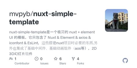 Github Mvpyb Nuxt Simple Template Nuxt Simple Template Nuxt Element Ui Nuxt