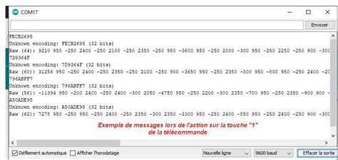 Télécommande Ir Français Arduino Forum