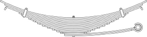 43 377hd Heavy Duty Ford Leaf Spring Sadler Power Train Inc