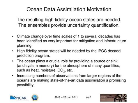 Ppt A Loosely Coupled Ocean Atmosphere Ensemble Assimilation System