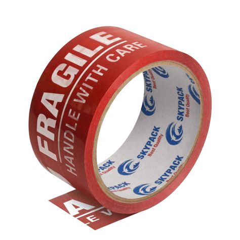 White Fragile Duct Tape Skypack