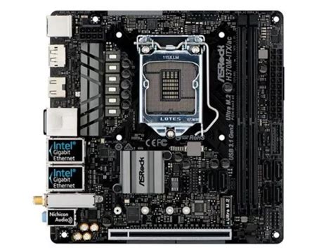 Asrock H M Itx Ac Motherboard Intel H Lga Mini Itx Memory Up G Supp
