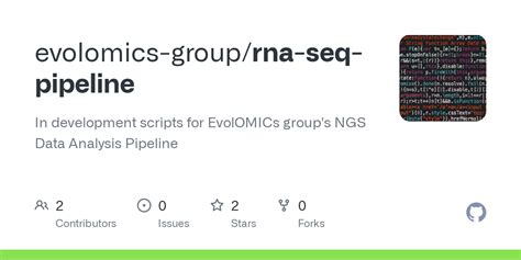 GitHub Evolomics Group Rna Seq Pipeline In Development Scripts For EvolOMICs Group S NGS Data