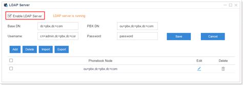 How To Setup Ldap Server Yeastar Support