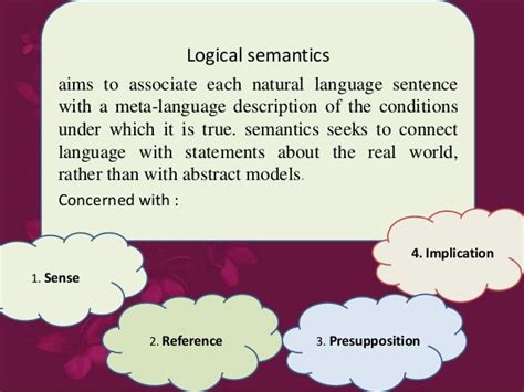 introduction to linguistics semantics