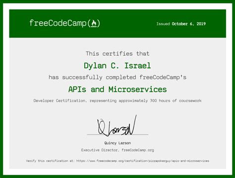 Dylan C Israel On Linkedin Freecodecamp Javascript Nodejs Mongodb