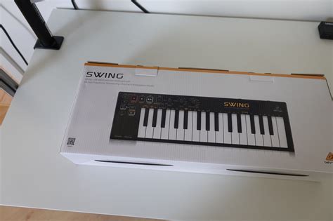 Test Behringer Swing Midi Masterkeyboard Mit Sequencer Amazona De