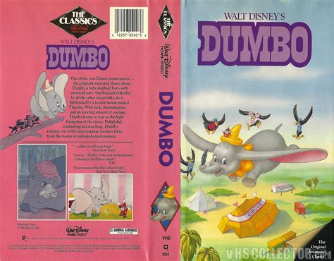 Dumbo Vhs 1985 Dumbo 1986 Vhs Review