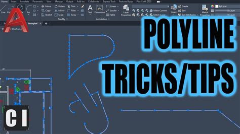 Autocad How To Split A Polyine Break At Points Equal Segments Split