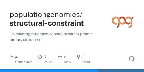 Github Populationgenomicsstructural Constraint Calculating Missense