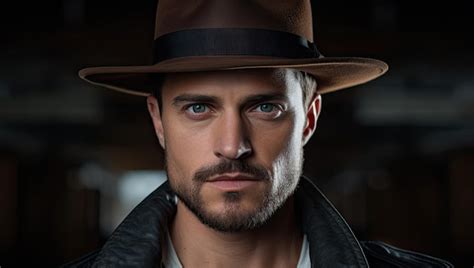 Un Hombre Con Un Sombrero Foto Premium
