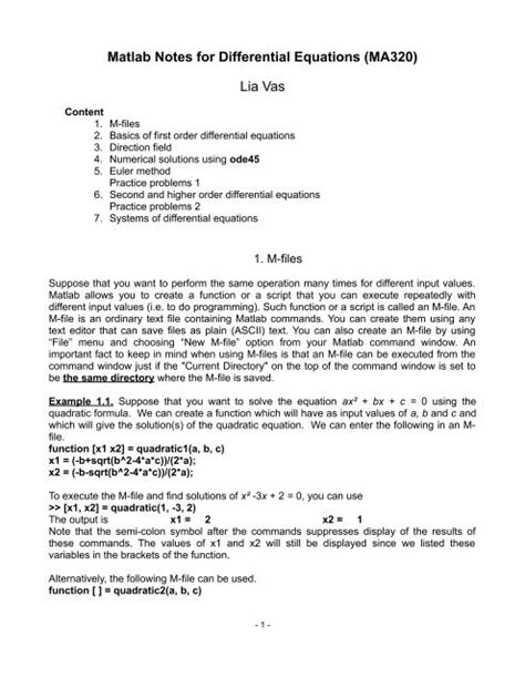 How To Solve Quadratic Equations Using Matlab Tessshebaylo