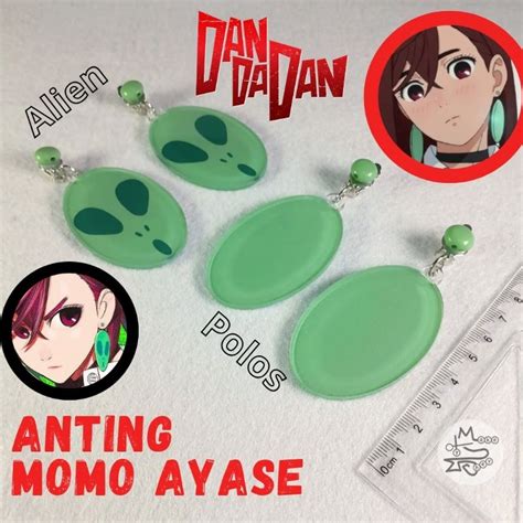 Jual Anting Momo Ayase Dandadan Momo Ayase Earring Dandadan Aksesoris