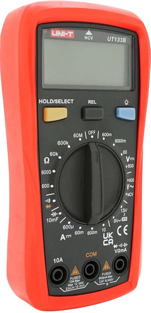 Мультиметр Uni T Ut133b Красно черный Yt21827 фото отзывы характеристики в интернет