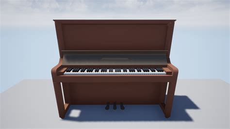 Playable Piano In Blueprints Ue Marketplace