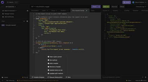 Kong Insomnia 90 Pre Request Scripting Improved Offline Access Api Mocking And More Kong Inc