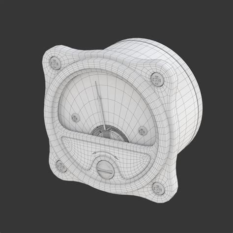 Analog Indicator 3d Model Cgtrader