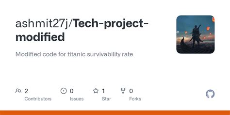 tech project modified titanic survival analysis ipynb at main