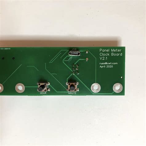 Panel Meter Clock V21