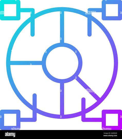 Data Set Analytics Gradient Linear Vector Icon Stock Vector Image And Art Alamy