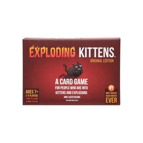 The Best Exploding Kittens Games Throw Throw Burrito Poetry For Neanderthals Cubby
