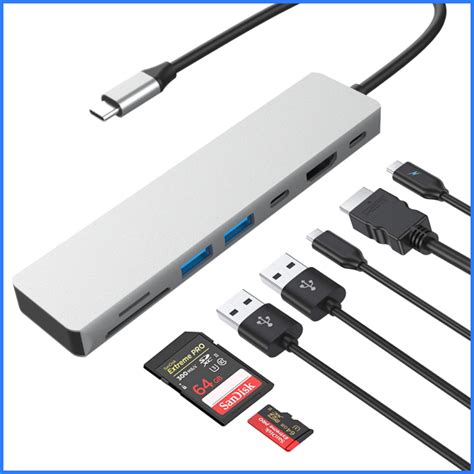 Type C Hub Hdmi Usb Splitter With K Ports Gbps Ports K Hdmi Transmission In Usb X