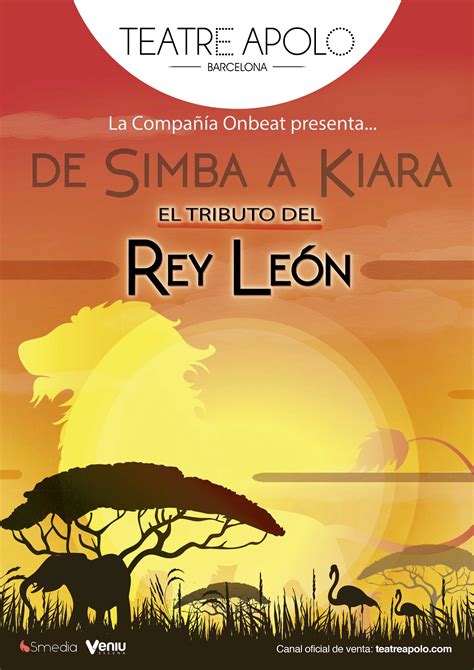 El Rey León, El tributo - Teatre Apolo de Barcelona