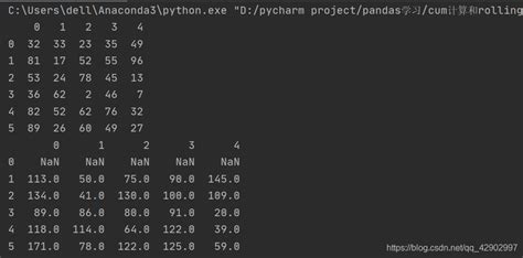 python数据分析之：pandas拓展数据分析函数（cum rolling ） 作图功能 pandas里面rolling和cumsum一起用 csdn博客