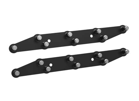 Ls Gen Ii Remote Coil Brackets Fitstruck W Resistor Coils Black Aluminum
