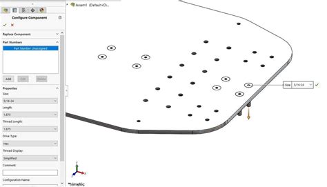 Tip Adding Multiple Fasteners At Once Assembly Mode Rsolidworks