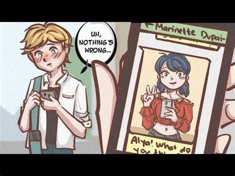 Marinette Accidentally Sends Pic Miraculous Ladybug Comic Dub Animations Miraculous Ladybug