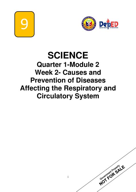 M2 Q1 Sci Science Notes Module 2 I Science Quarter 1 Module 2 Week