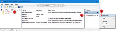 Add Local Account Or Microsoft Account In Windows 10 Tutorials