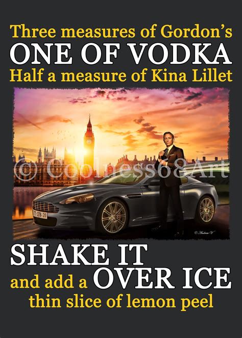 Bond Font Style Original Art Print Etsy