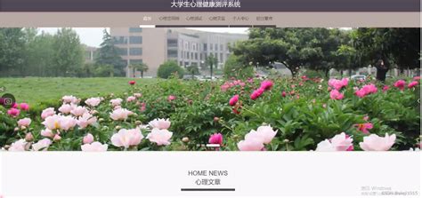 附源码 计算机毕业设计大学生心理健康测评系统springboot程序基于springboot的高校心理健康测评系统的设计与实现毕业设计方案 Csdn博客