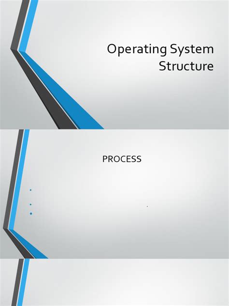 Operating System Structure Pdf Computer File Process Computing