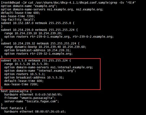 配置Linux系统实现dhcp功能 SSgeek 博客园