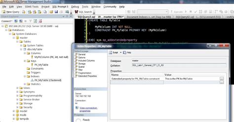 SQL Soundings How To Hide Metadata Information Using Extended Properties