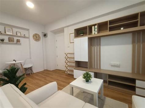 M27ขายคอนโด ลีฟวิ่งเพลส รามคำแหงซอย157 ติดถนนรามคำแหง ชั้น 4 ห้องมุม อาคาร 1 ตกแต่งใหม่สไตล์มินิ