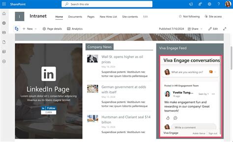 How To Add Shortpoint Viva Engage Design Element To Sharepoint Pages Shortpoint Support