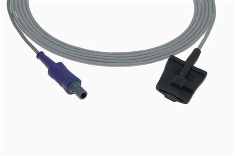 Sensor Type Reusable Mindray 6 Pin Double Notch Adult Soft Rubber Type Spo2 Sensor At ₹ 1600 In